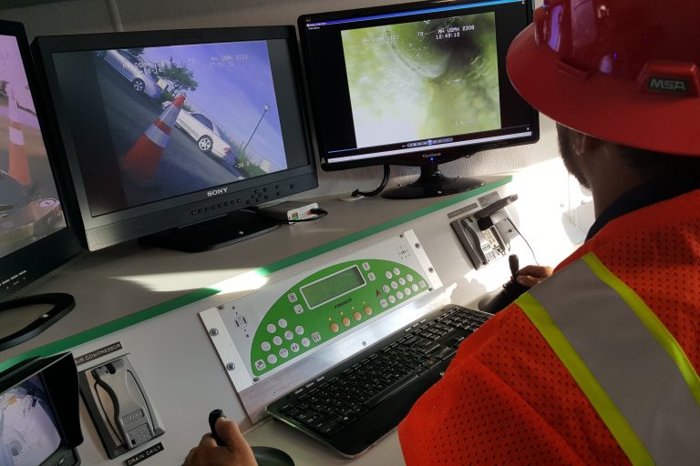 CCTV Pipe Inspection for Underground Utilities in California