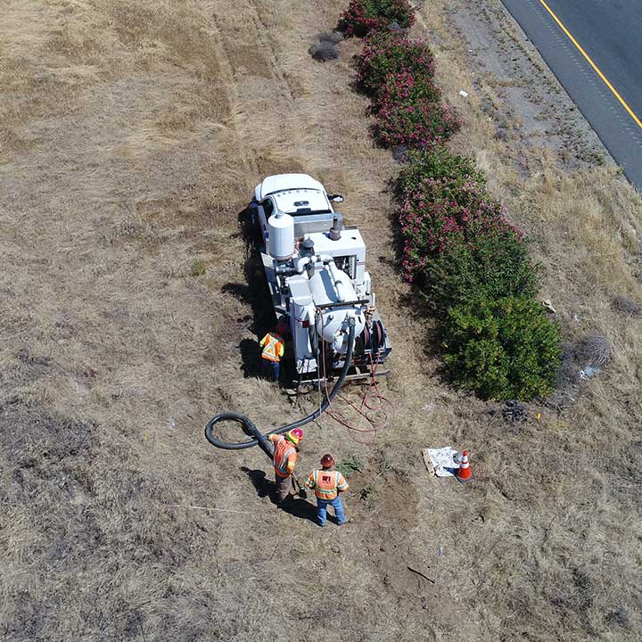 Utility Potholing Services Non-Destructive Vacuum Excavation